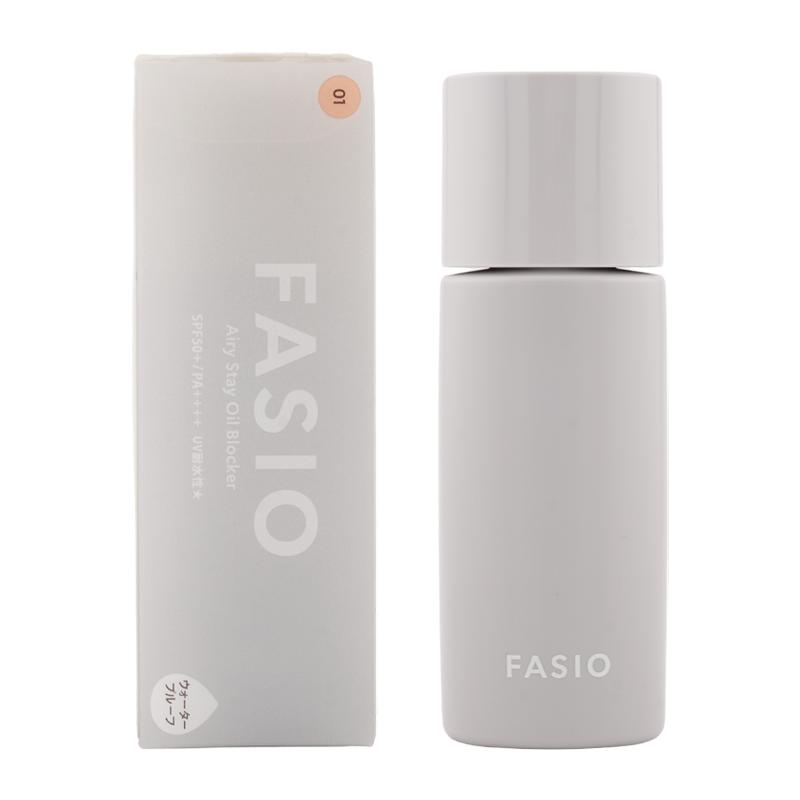 FASIO ファシオ エアリーステイ オイルブロッカー 01 ピンクベージュ 30g 化粧下地 [ギフトラッピング対応] : ダイキヤフー店 - 通販 - Yahoo!ショッピング