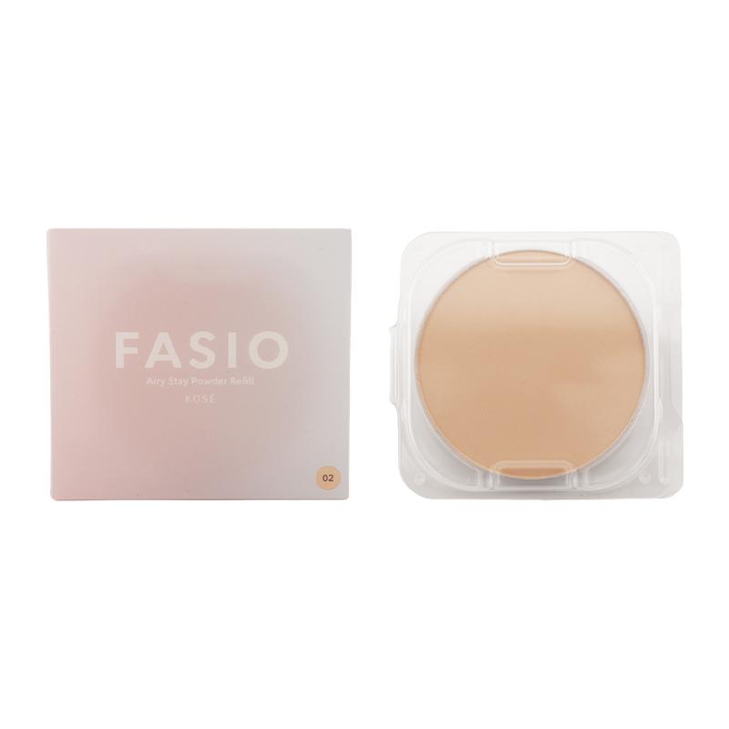 FASIO ファシオ エアリーステイ パウダーレフィル 02 ベージュ 10g 詰め替え用 皮脂プルーフ＆タッチプルーフ [ギフトラッピング対応] : fasio6753 : ダイキヤフー店 ...