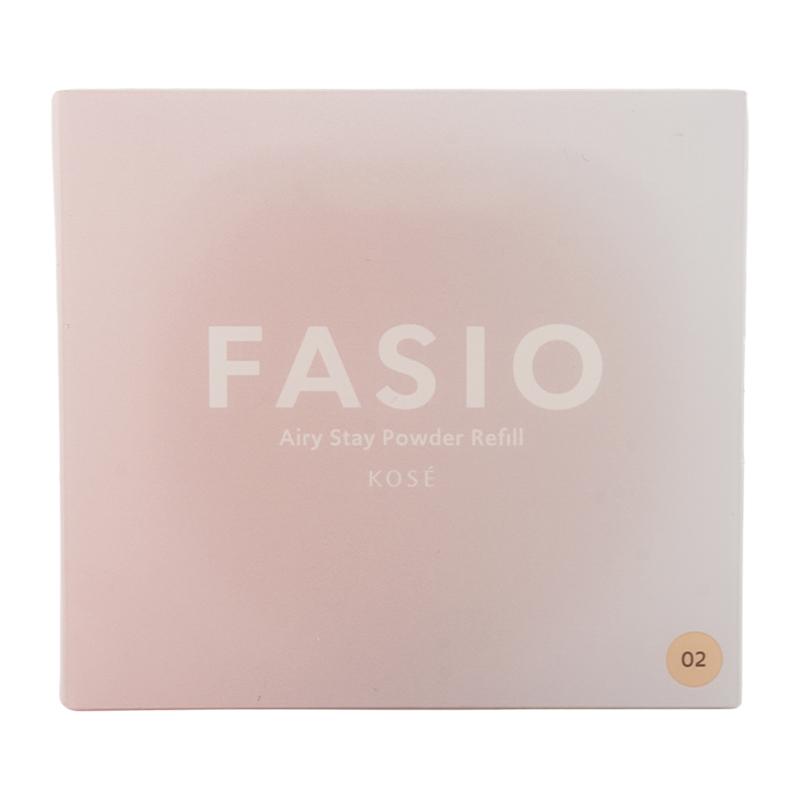FASIO ファシオ エアリーステイ パウダーレフィル 02 ベージュ 10g 詰め替え用 皮脂プルーフ＆タッチプルーフ [ギフトラッピング対応] : fasio6753 : ダイキヤフー店 ...