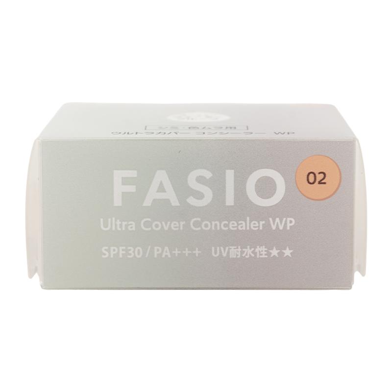 FASIO ファシオ ウルトラカバー コンシーラー WP 02 ミディアムページュ 10g クリームコンシーラー SPF30 PA+++ UV耐水性 [ギフトラッピング対応] : ダイキヤフー ...
