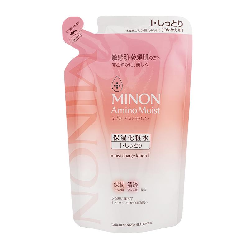MINON Amino Moist ミノンアミノモイストMLb モイストチャージ ローション Iしっとりタイプ つめかえ用 130mL 敏感肌 乾燥肌 [ギフトラッピング対応] : ダイキ ...