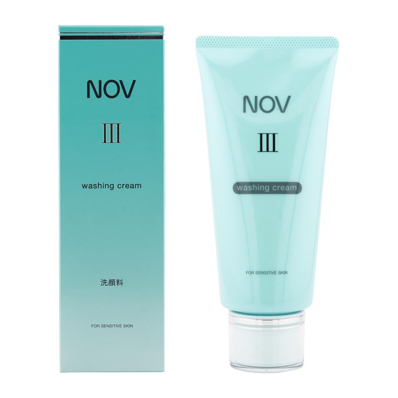 NOEVIR NOV ノブ III ウォッシングクリーム 120g [医薬部外品] アルコールフリー 無香料 無着色 低刺激性 [ギフトラッピング対応] : ダイキヤフー店 - 通販 ...
