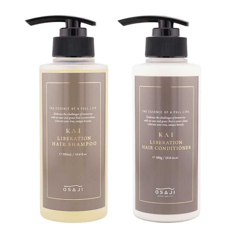 OSAJI オサジ KAI リベレーションヘアシャンプー コンディショナー 各300mL ノンシリコン [ギフトラッピング対応] : osaji8920-8937 : ダイキヤフー店 - 通販 ...