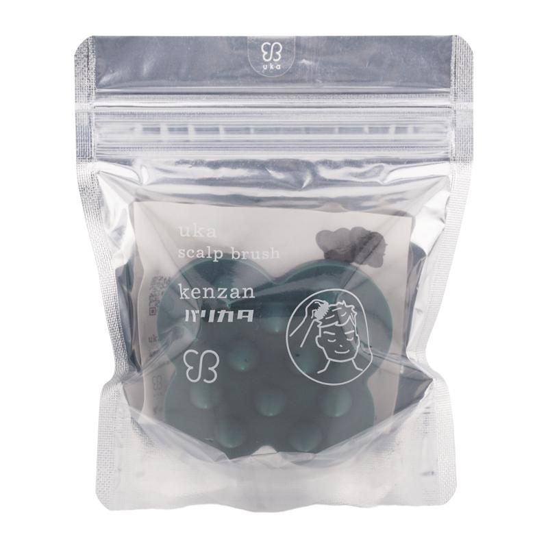 uka ウカ スカルプブラシ kenzan Barikata シリコン製頭皮用ブラシ ツボ押し 刺激 首肩の凝り 頭皮の硬さ[ギフトラッピング対応] : ダイキヤフー店 - 通販 ...