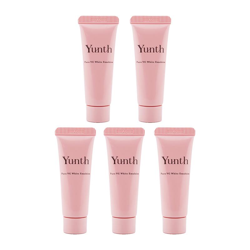 Yunth [5個セット]Yunth ユンス 生VCホワイト乳液 10mL 透明感 ハリ 潤い 保湿 濃密乳液 お試しサイズ 旅行 ミニサイズ[ギフトラッピング対応] : ダイキヤフー店 ...