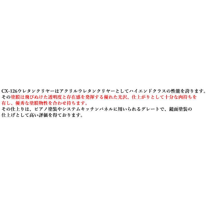 CX-162 ウレタンクリヤー(NY) 艶有り 22.5kgセット(A液15kg:B液7.5kg) 送料無料 鏡面塗装/リバーテーブル ...