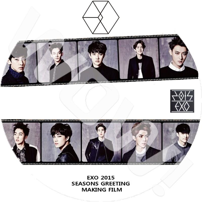 K-POP DVD EXO 2015 SEASONS GREETINGS MAKING 日本語字幕あり エクソ 韓国番組収録DVD : OH ...