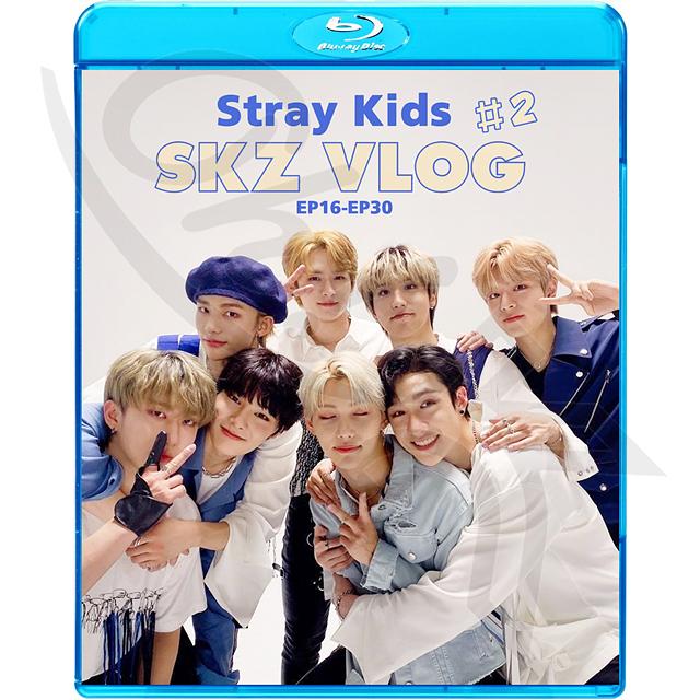Blu-ray Stray Kids SKZ VLOG #2 EP16-EP30 日本語字幕あり ストレイキッズ K-POP ブルーレイ ...
