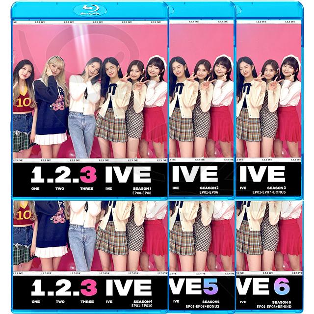 Blu-ray IVE 1.2.3 IVE SEASON1-4 4枚SET 日本語字幕あり IVE アイブ ユジン ガウル レイ ウォニョン リズ イソ ブルーレイ : tv-b051-1 ...