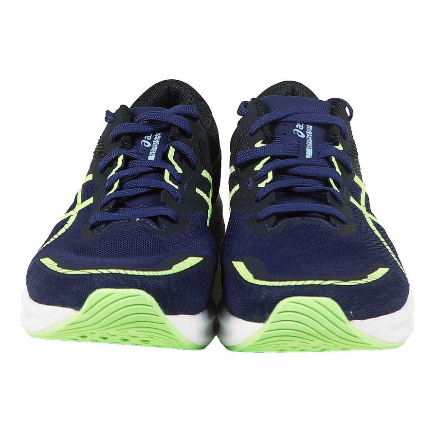 ASICS ランニングシューズ メンズ アシックス ジョギング ハイパースピード3ワイド 3e HYPER SPEED 3 WIDE ブルー ...