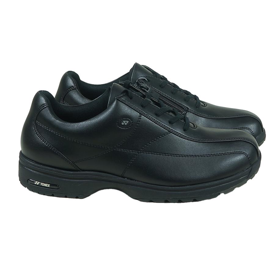 YONEX ウォーキングシューズ メンズ 3e 黒 ヨネックス yonex shw mc41 散歩 ビジネス 通勤 ファスナー 50322 ...