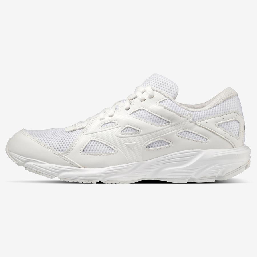 ミズノ ランニングシューズ ジョギングシューズ メンズ マキシマイザー25 幅広 ワイド 通学 スポーツ K1GA2302 ホワイト 白 ...