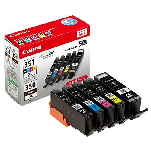 Canon 純正 インク カートリッジ BCI-351XL(BK/C/M/Y)+BCI-350XL 5色マルチパック 大容量タイプ BCI-35 : OIDEMAI - 通販 - Yahoo ...