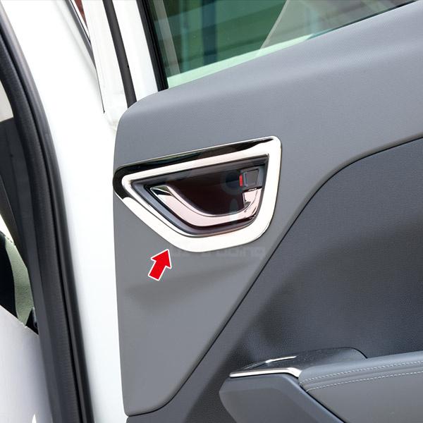 SALE スバル クロストレック GU系 2022年12月〜 ドアベゼル ドアハンドルカバー 傷予防 ステンレス製 カスタムパーツ 内装 4P 5995 : oinetshop - 通販 ...