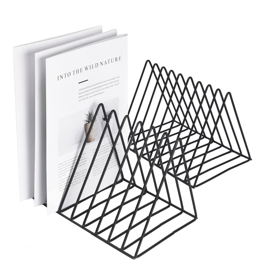 書類立て卓上収納スチールラック 9段 雑誌/レコード 2個入れ : p210022341664 : OiOIOI-STORE - 通販 - Yahoo!ショッピング