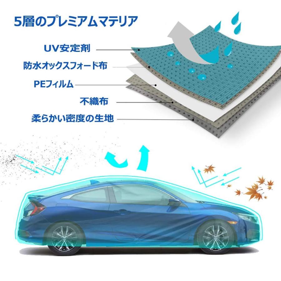 カーカバー車ボディカバー トヨタコムス(COMS)防風自動車のカバー防水防塵日焼け止め耐雪性耐スクラッチ防輻射黄砂対策 :p210318613836:OiOIOI-STORE - 通販 ...