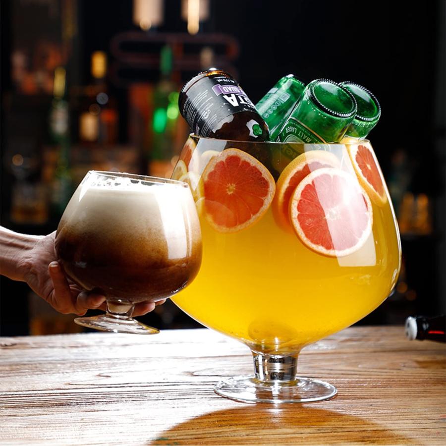 3000mlスーパービッグワイングラス巨大な茎の特大のゴブレットエクストラ大きなシャンパングラスビールのマグワイングラス 6000ml : p210408569947 : OiOIOI ...