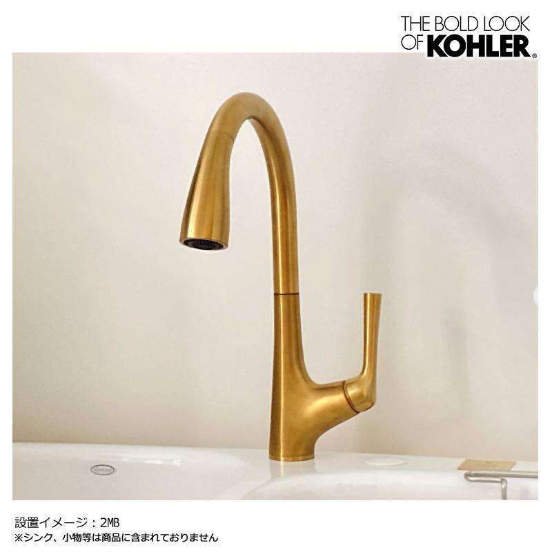在庫あり 正規輸入品 センサー水栓 KOHLER マレコ タッチレス 引出し シャワー 混合栓 ブラス JWWA認証 （AC電源／電池兼用） K-77748T-ZZ-2MB : k ...