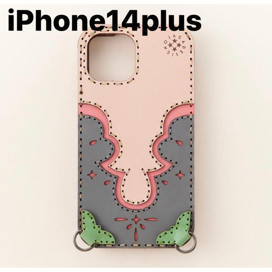 ojaga design レザーiPhone14plusケース ミックス5color OJAGADESIGN(オジャガデザイン) BERNAI14plus-05ハンドメイド レザー 革製品 ...