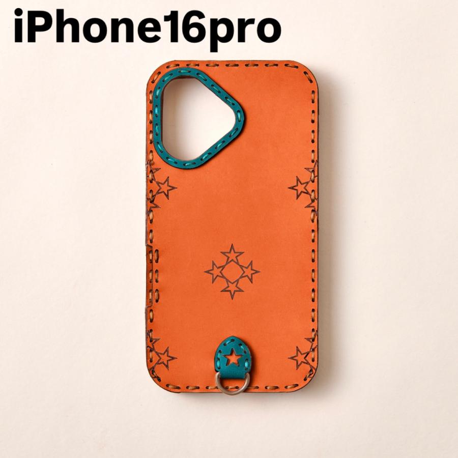 ojaga design レザーiPhone16proケース ミックス5color OJAGADESIGN(オジャガデザイン)PAULA I16pro-01 ハンドメイド レザー 革製品 本革 ...