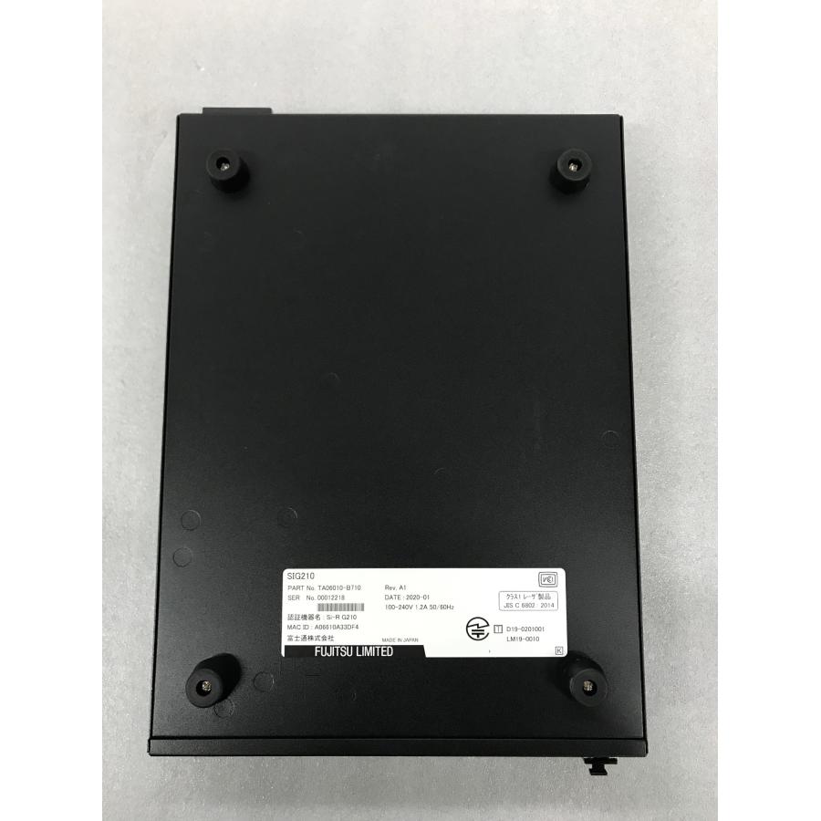 富士通 【中古】FUJITSU Si-Rシリーズ IPアクセスルータ Si-R G210 プレインストールモデルV20 SIG210L1 : オーケイアイピーネット ヤフー店 - 通販 ...
