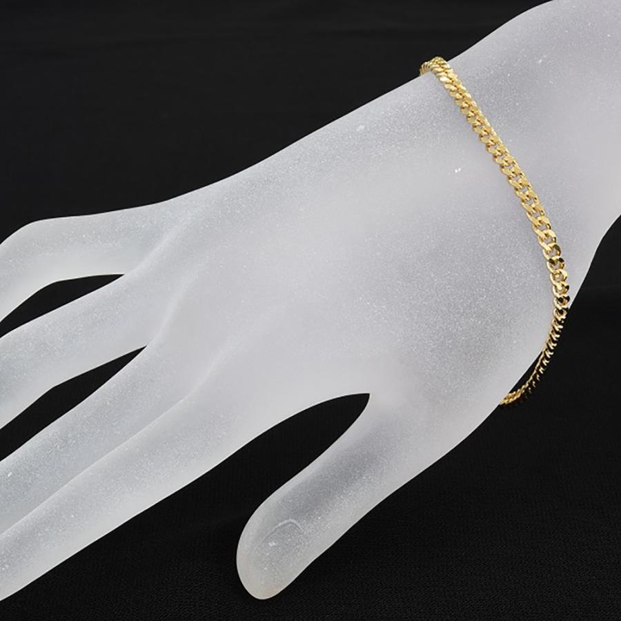 喜平ブレスレット 18金 2面 20cm 10g K18 新品 : 御徒町宝石問屋 - 通販 - Yahoo!ショッピング