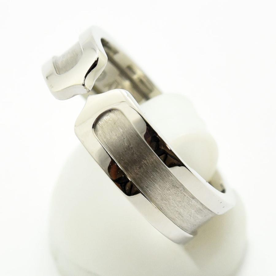 カルティエ リング 2C Cartier 指輪 C2 K18WG 750 #60 約19.5号 新品仕上げ 中古 : 4801 : 御徒町宝石 ...