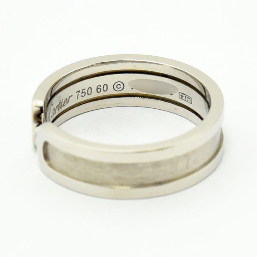 カルティエ リング 2C Cartier 指輪 C2 K18WG 750 #60 約19.5号 新品仕上げ 中古 : 4801 : 御徒町宝石 ...