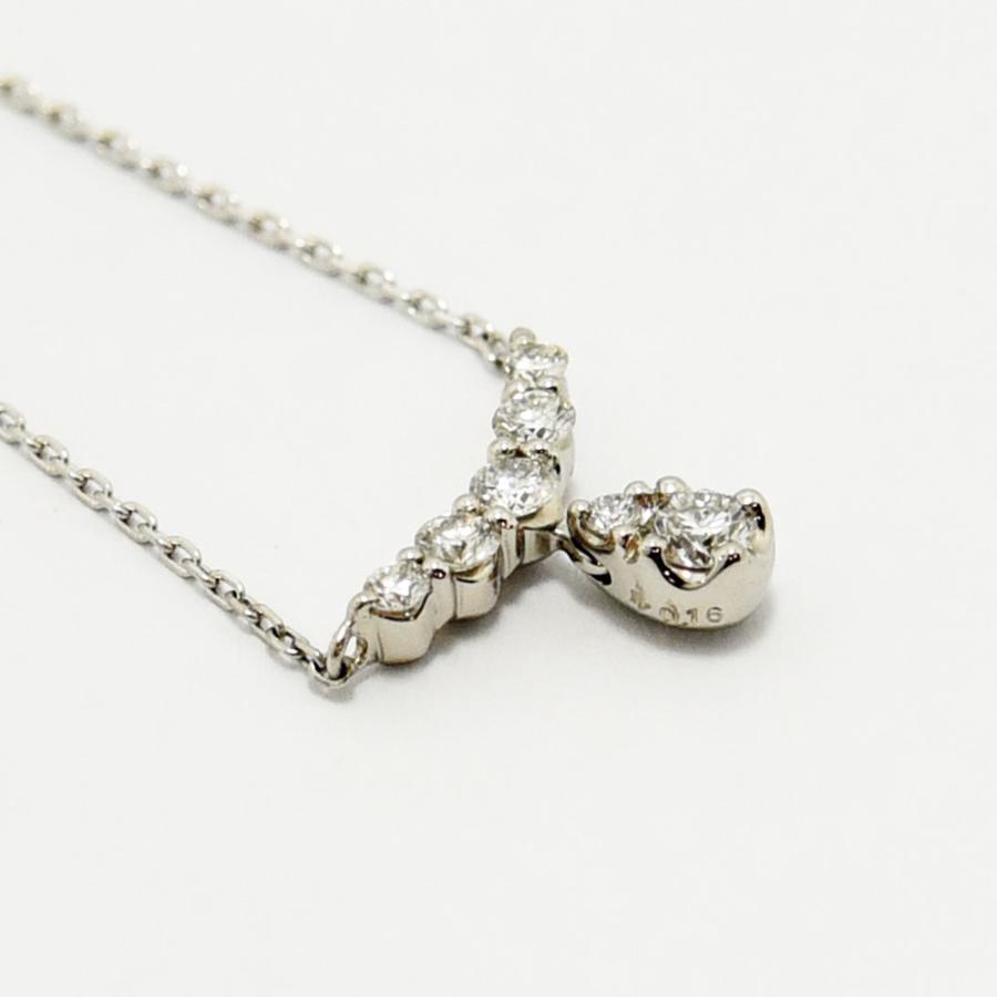 Ponte Vecchio ポンテヴェキオ ネックレス ダイヤモンド 0.16 PT999 PT850 新品仕上げ 中古 : 御徒町宝石問屋 - 通販 - Yahoo!ショッピング