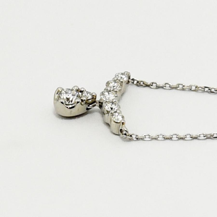 Ponte Vecchio ポンテヴェキオ ネックレス ダイヤモンド 0.16 PT999 PT850 新品仕上げ 中古 : 御徒町宝石問屋 - 通販 - Yahoo!ショッピング