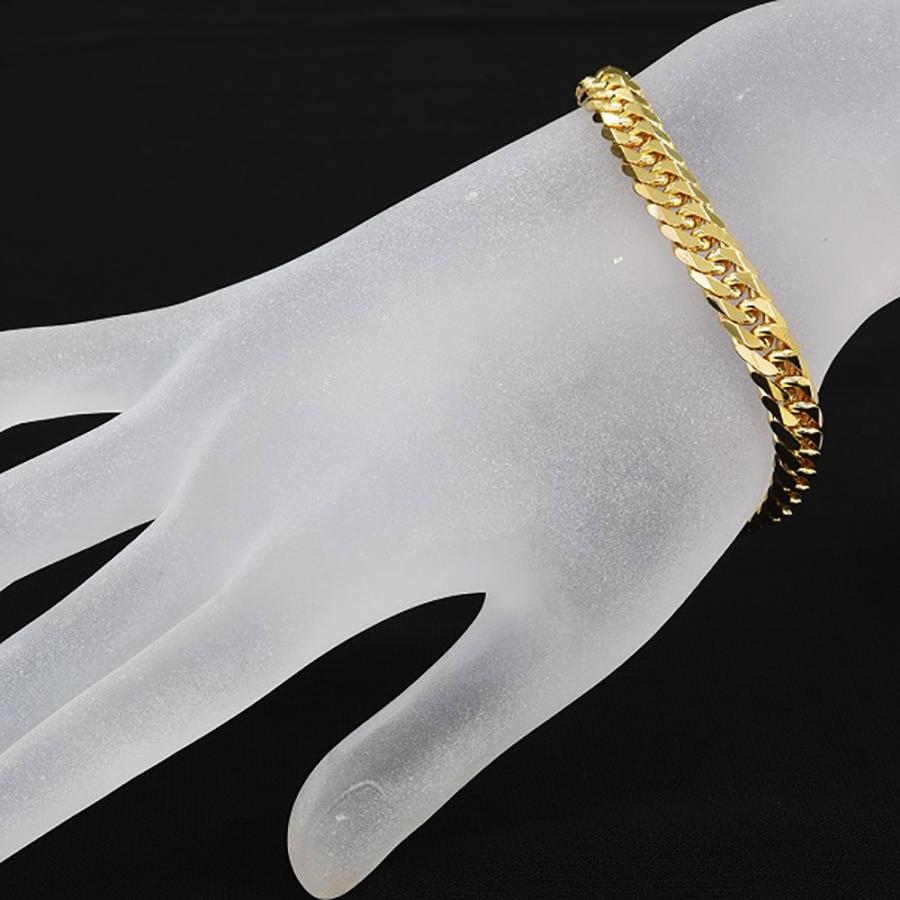 喜平ブレスレット 18金 6面ダブル 18cm 30g K18 新品 : 御徒町宝石問屋 - 通販 - Yahoo!ショッピング