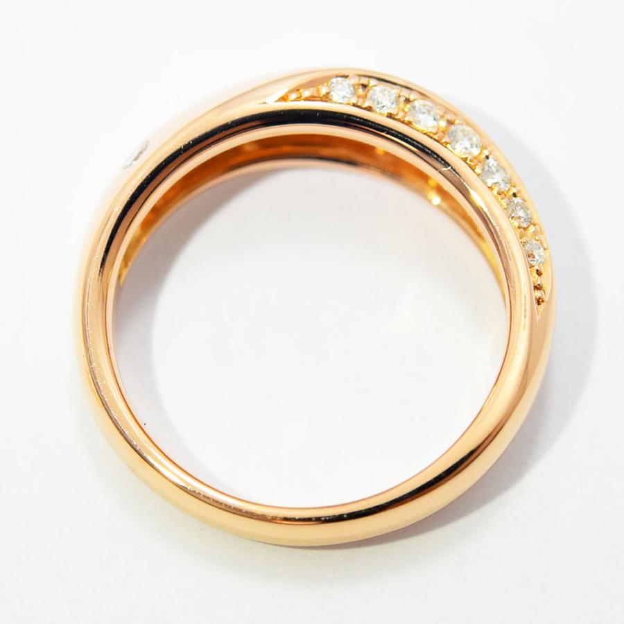 タサキ リング TASAKI 田崎 ダイヤモンド 0.20 K18PG 約8号 新品仕上げ 中古 :ITQMFB8HZDL0:御徒町宝石問屋 - 通販 - Yahoo!ショッピング