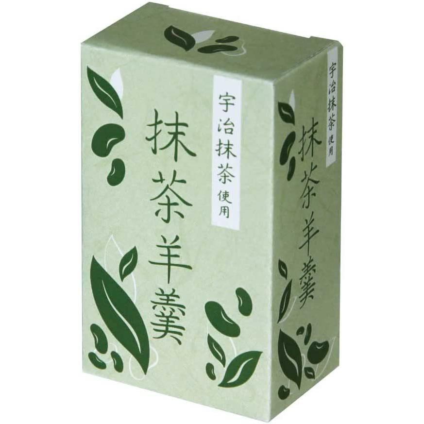 宇治抹茶使用 抹茶羊羹 てんさい糖 一口ようかん 60gx10個セット : 創業大正七年 お茶の岡田園 - 通販 - Yahoo!ショッピング