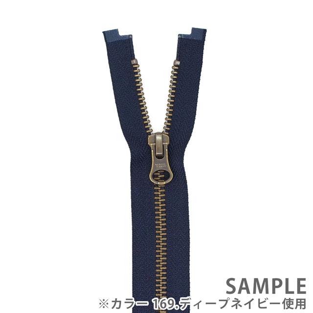 YKK メタルファスナー（5RGMKB DALH MR） アンティークゴールド 逆開オープン 100cm 508.フォックス 08Co99_ : 新宿オカダヤYahoo!店 - 通販 ...