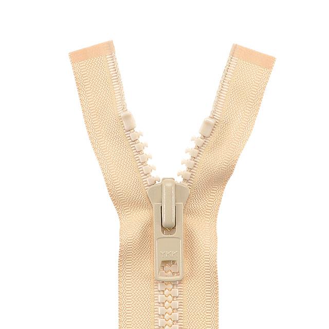 YKK 10ビスロンファスナー（10VF DA OP） オープン 100cm 551.イエローベージュ 08Co99_ : 新宿オカダヤYahoo!店 - 通販 - Yahoo!ショッピング