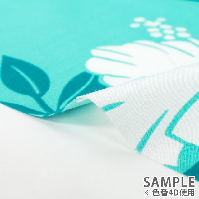 生地 T/Cブロード ハワイアンプリント 3列ライン柄（6331） 4A.ブルー 09Aa01_ : 新宿オカダヤYahoo!店 - 通販 - Yahoo!ショッピング