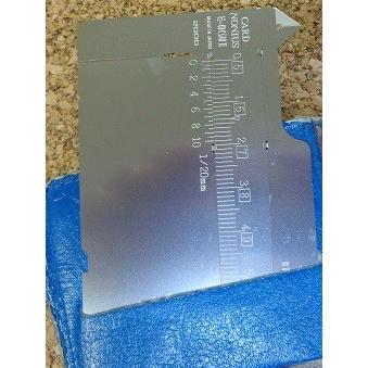 EIGERTOOL アイガーツール カードノギス TYK-10 厚み0．2mm最薄！！ : お買い得工具DIYのお店キヨシ - 通販 - Yahoo!ショッピング