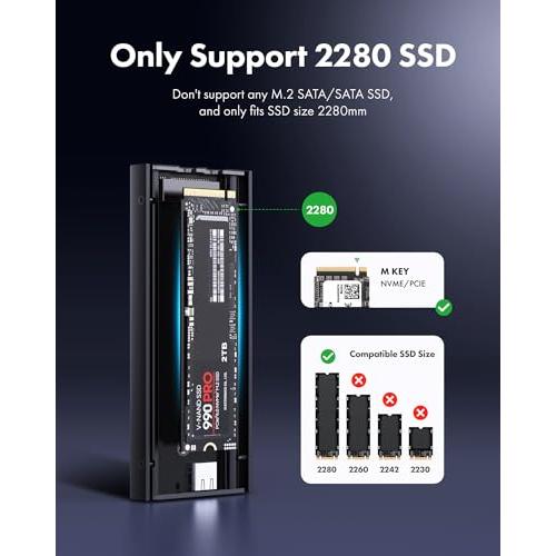 USB4 40Gbps超高速 GRAUGEAR USB 4.0 NVMe M.2 SSD 外付けケース USB4 40Gbps超高速 GRAUGEAR USB 4.0 NVMe M.2 SSD 外付けケース