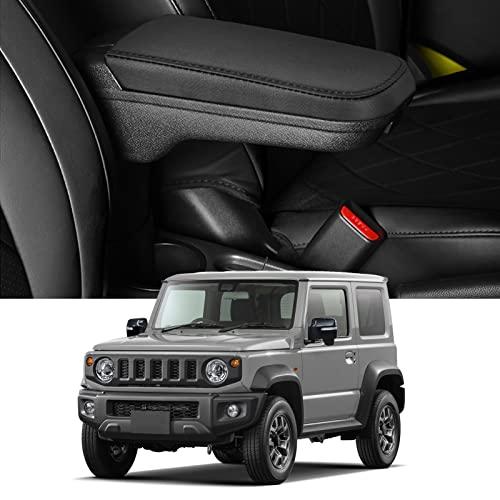 CDEFG 2018新型 スズキ ジムニー アームレスト ドリンクホルダー JIMNY JB64 JB74型専用 肘掛け 肘置き 多機能 小物入れ 疲労軽減 取り付け簡単 車用 収納グッズ ...
