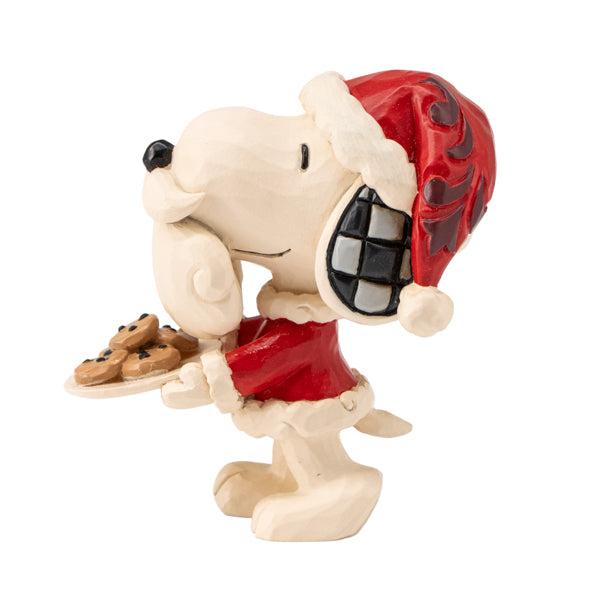 SNOOPY（スヌーピー） PEANUTS JIM SHORE Santa Snoopy Santa with Beard Mini ...
