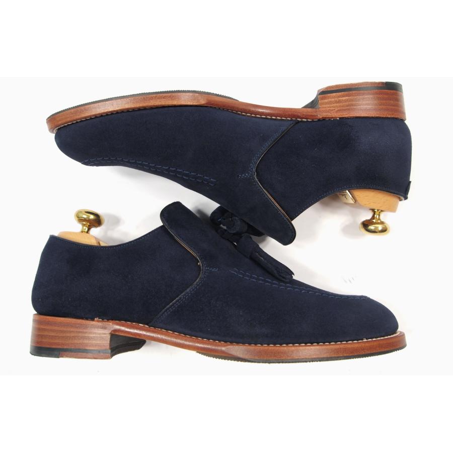 430 2032 超美品 使用感少 fourthirty 430 スエード Uチップ ローファー ネイビー サイズUK6から6h程度 : okasen ヤフーショップ - 通販 - Yahoo ...