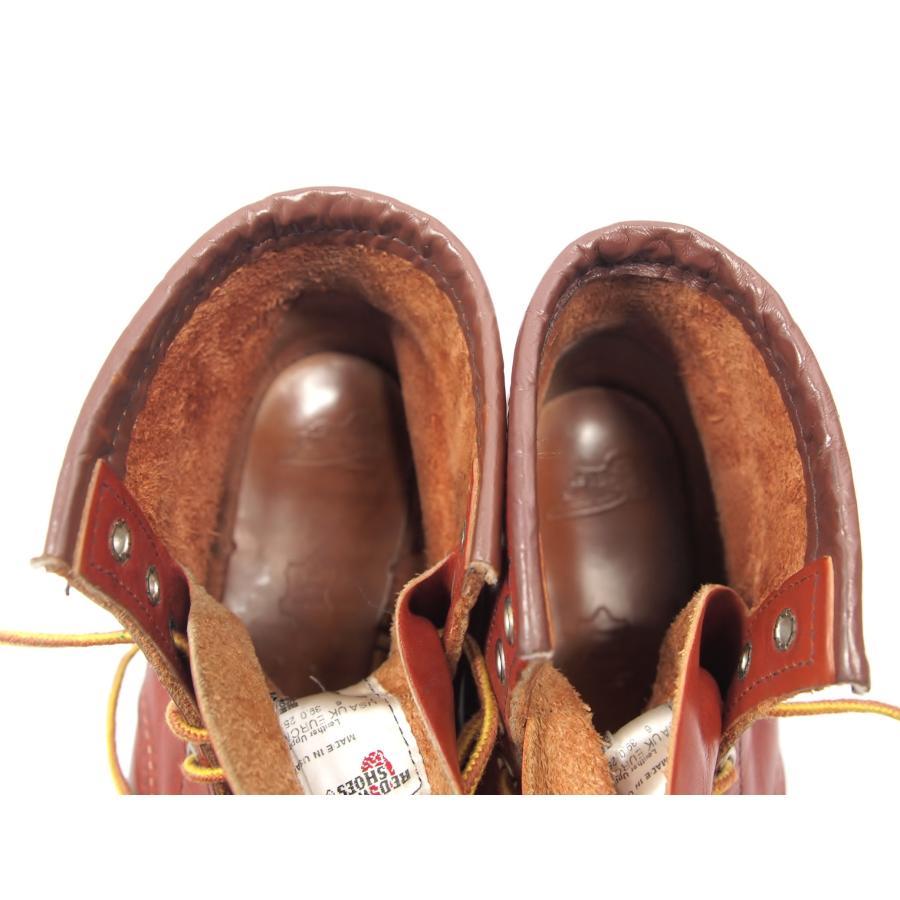 2217 美品 レッドウイング RED WING US7 E アイリッシュセッター モデル番号 8875 2015年1月製造モデル サイド刻印 ...
