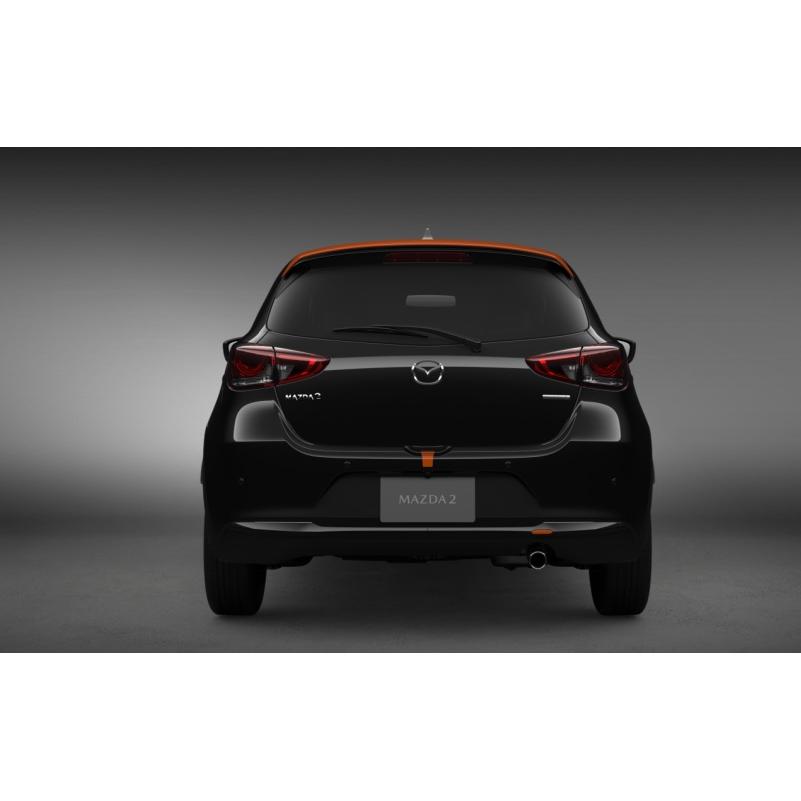 デミオ リヤバンパーアクセント(MAZDA 2 専用品)レーシングオレンジ[マツダ純正用品]MAZDA2 DJLFS/DJLAS/DJ5FS/DJ5AS D65KV4410 D65KV4410 ...