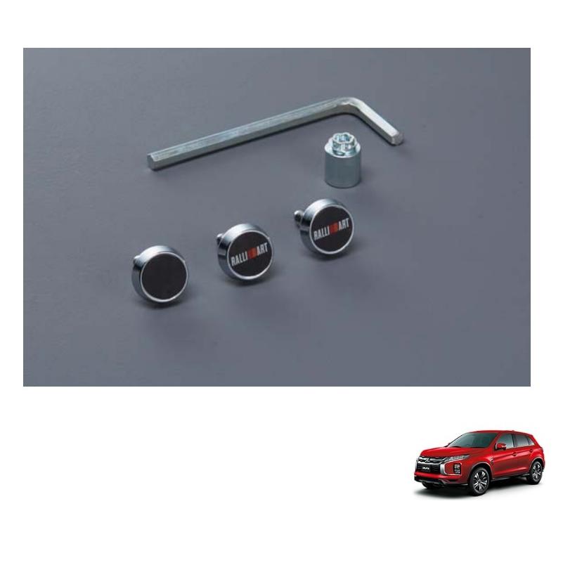 三菱（MITSUBISHI） (T)RALLIARTナンバープレートロックボルト「ミツビシ純正用品」RVR GA4W MZ572553 ...