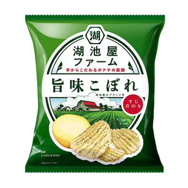 湖池屋 ファーム 旨味こぼれ すじ青のり 55g 12コ入り 2025/04/07発売 (4514410174955) : おかしのマーチ - 通販 - Yahoo!ショッピング