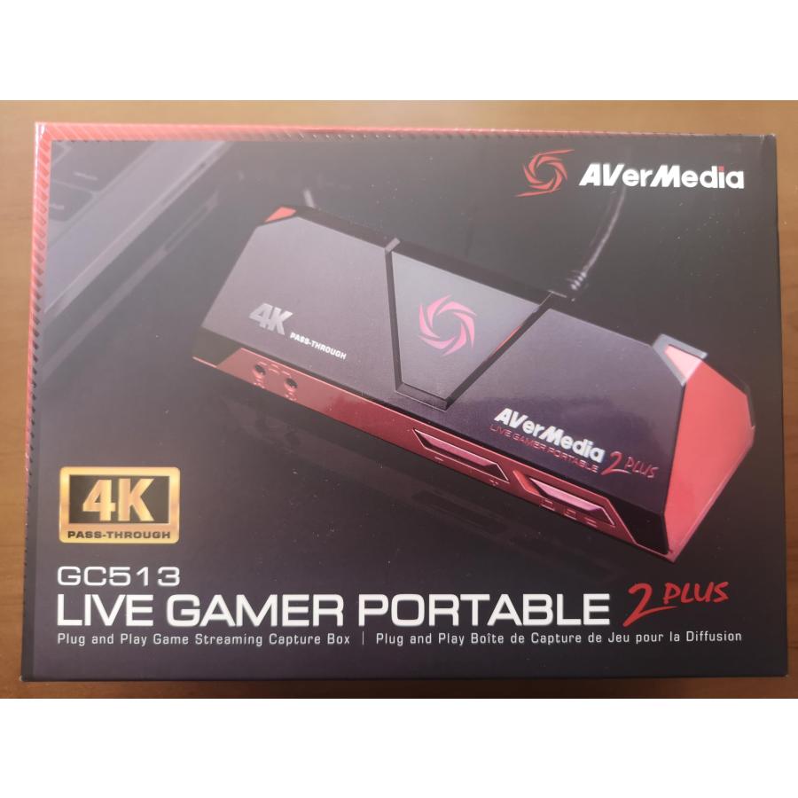 AVerMedia 未開封 並行輸入品 GC513 HDMI usb Live Gamer Portable 2 PLUS AVT-C878 ...