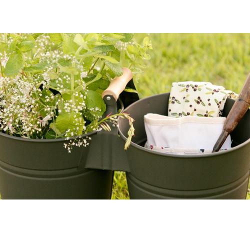 【FIRE SIDE ファイヤーサイド ツインコンテナ】AM112 キャンプ アウトドア グランピング 鶯 薪割り 焚火 焚き火 斧 バケツ ...