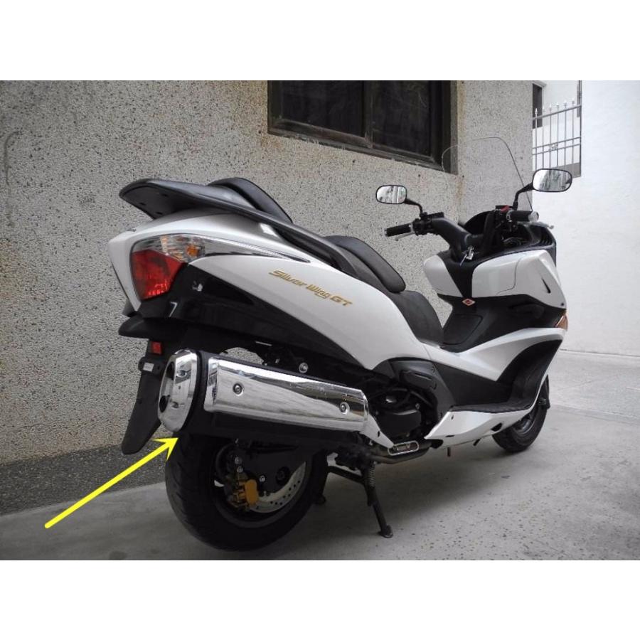 HONDA ホンダ シルバーウイング GT 600 400 メッキマフラー 絶縁カバー 排気管カバー マフラーカバー クルーズスクーター : 大川商店 - 通販 - Yahoo!ショッピング