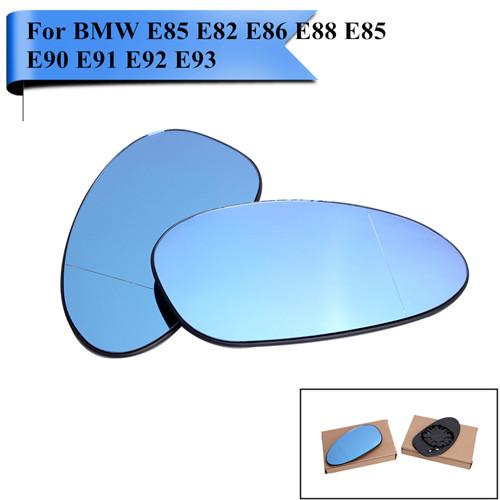 BMW ブルーサイドミラー ドアミラーガラス 左右2セット ヘッドライト反射軽減 Z4 E85/E86 1シリーズ E82/E88 3シリーズ E90/E91/E92/E93 : 大川商店 ...