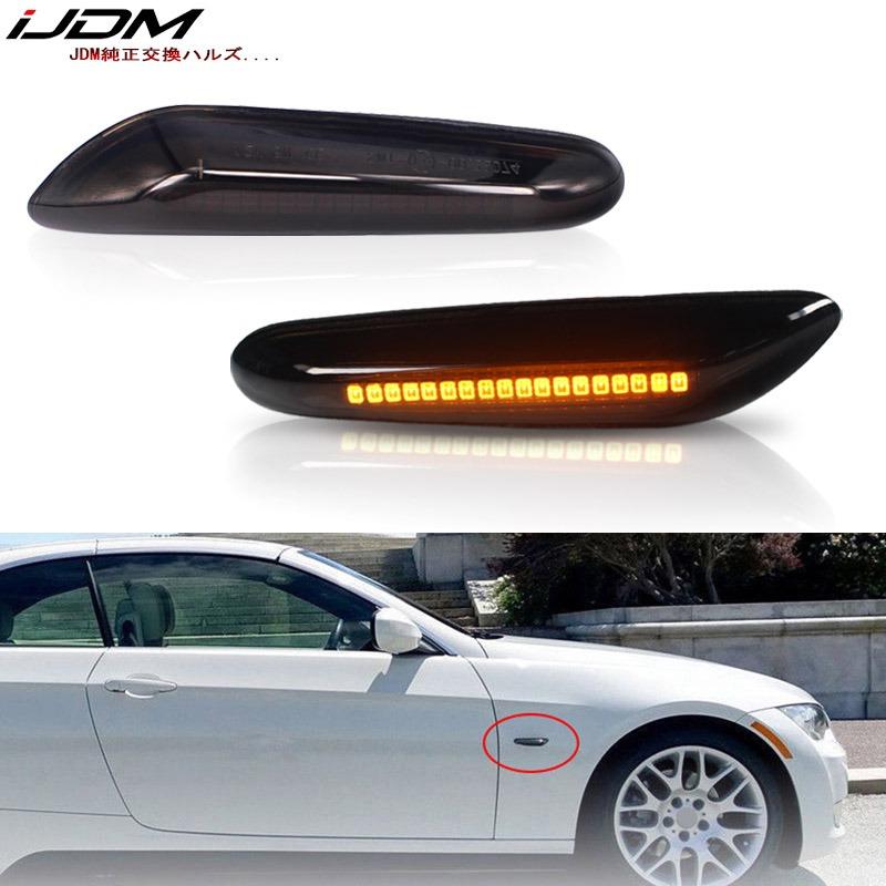 BMW フロント ウインカー ライト サイド マーカー ランプ E81 E82 E87 E88 E90 E91 E92 E93 E46 M3 E60 E61 1 3 5 Xシリーズ 外装 ...